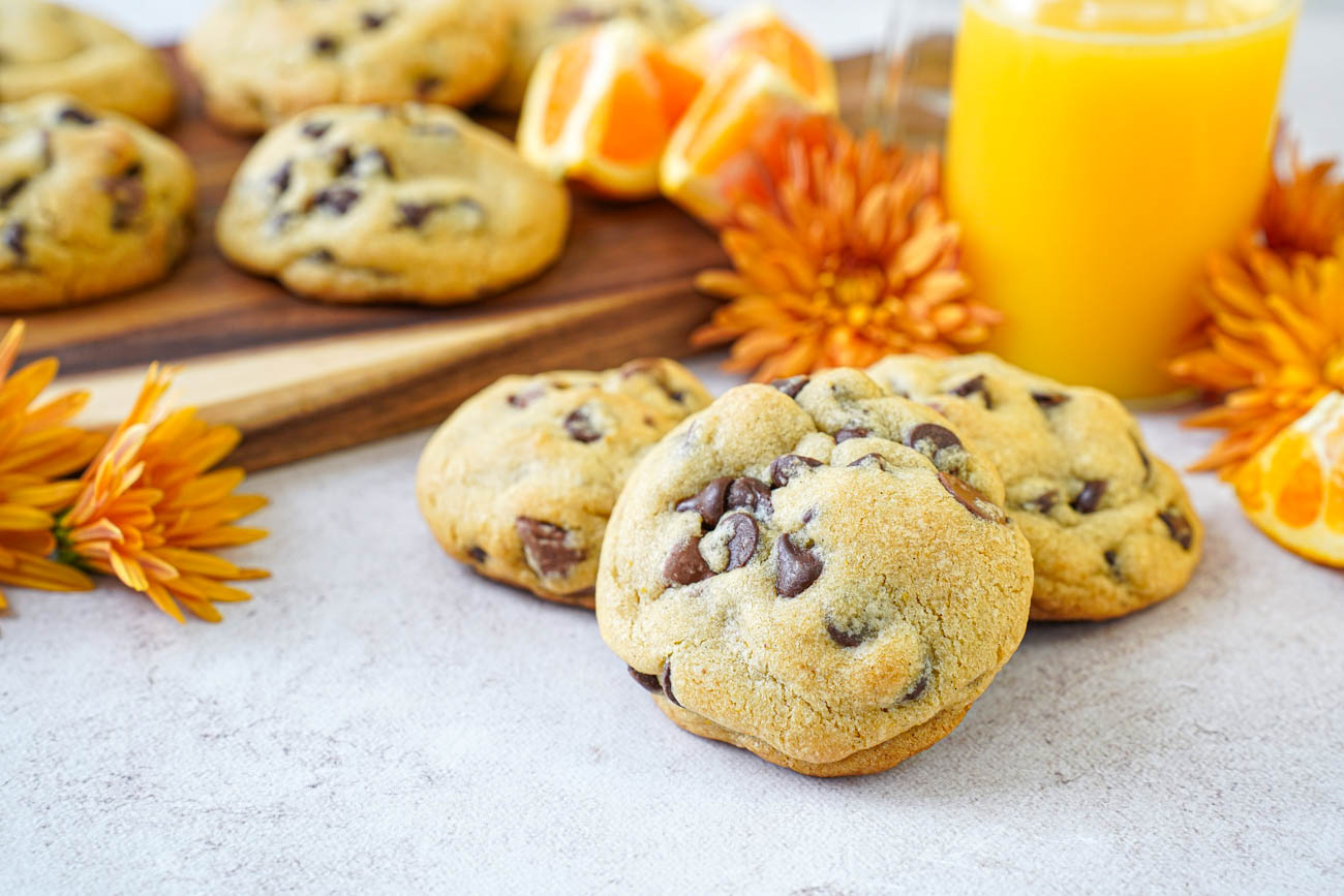 Orange Chocolate Chip Cookies - Tara's Multicultural Table