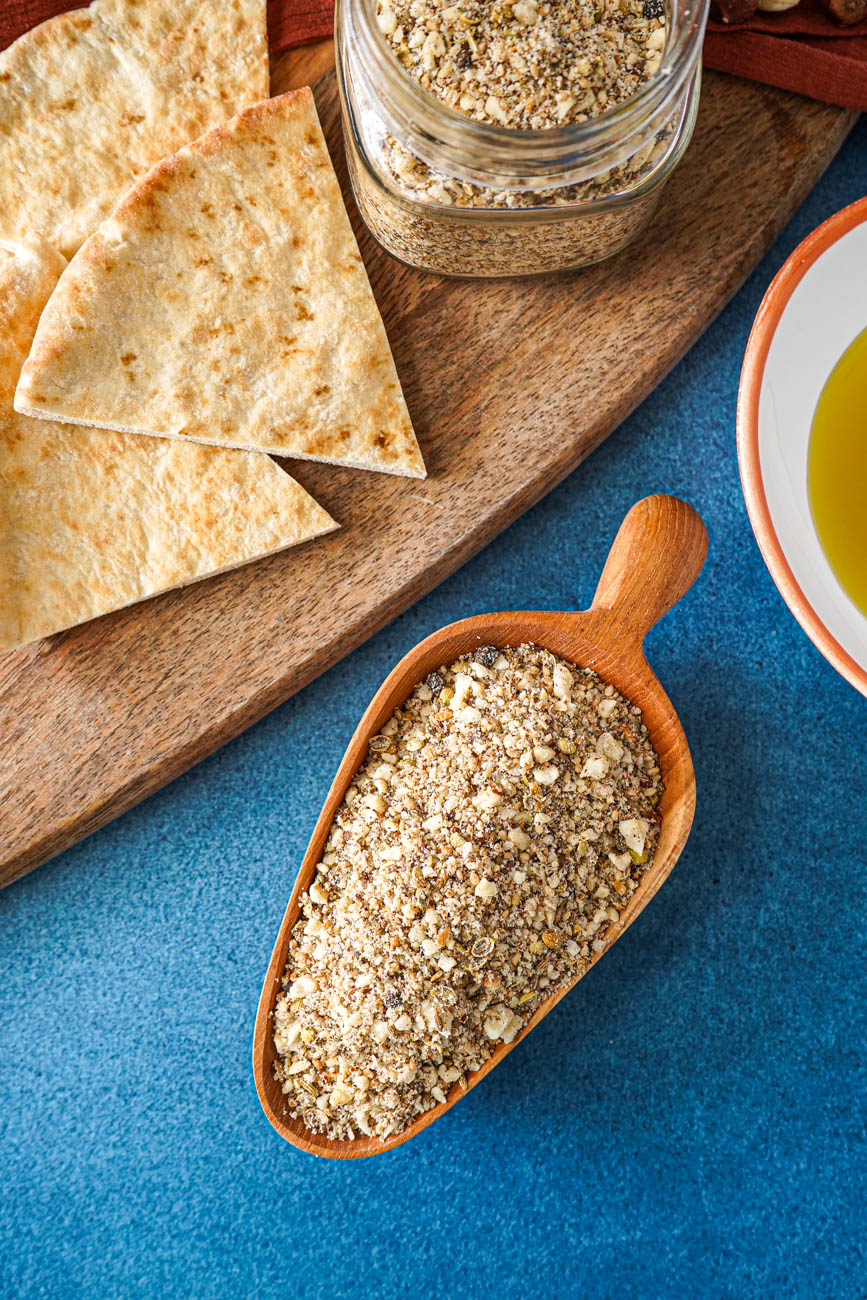 Dukkah (Egyptian Nut and Spice Mix) - Tara's Multicultural Table