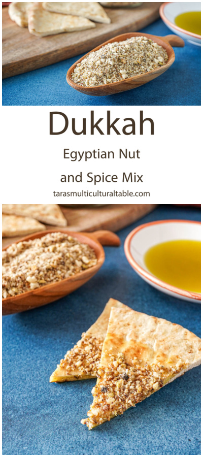 Dukkah (Egyptian Nut and Spice Mix) - Tara's Multicultural Table