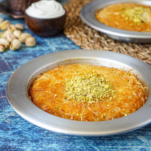 Künefe (Turkish Sweet Cheese Pastry) - Tara's Multicultural Table