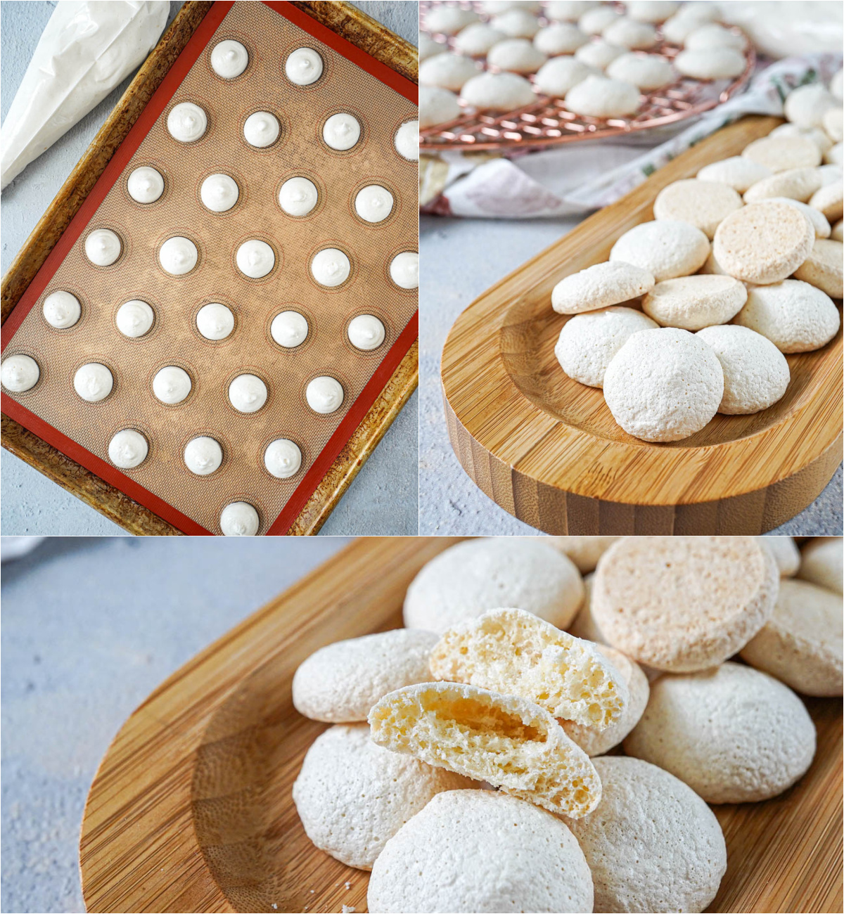 Paciencia Cookies (Filipino Meringue Cookies) - Tara's Multicultural Table