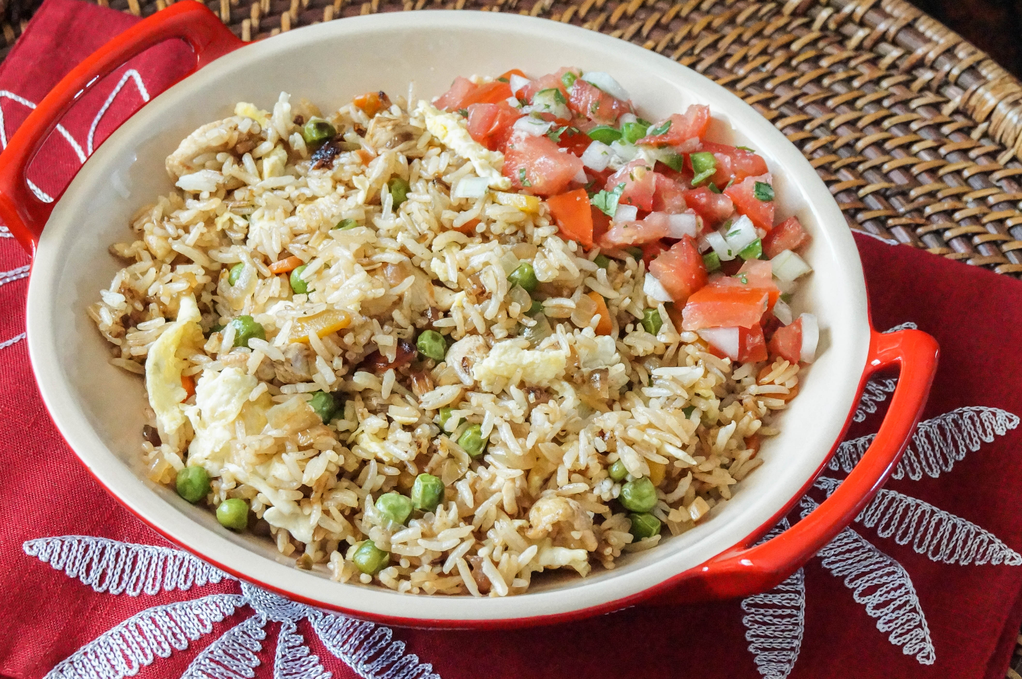Riz Frit (Mauritian Fried Rice) - Tara's Multicultural Table