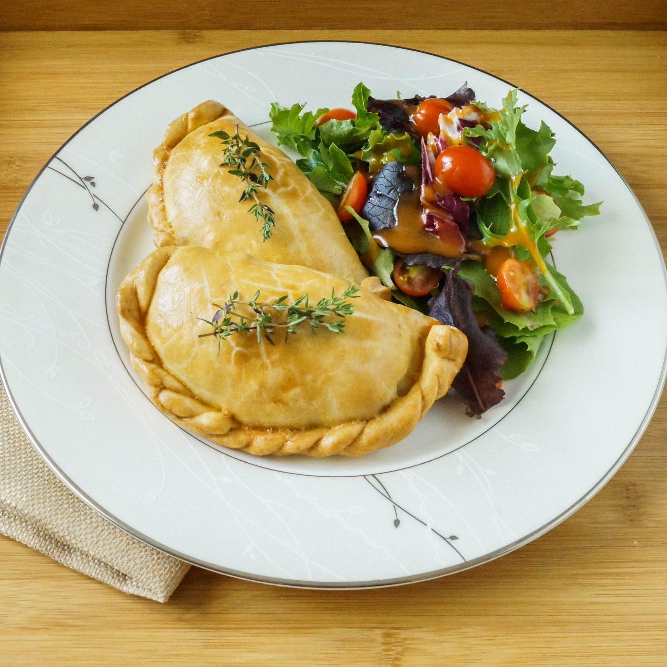 Cornish Pasties (Cornish Pastry Filled with Beef and Vegetables) and ...