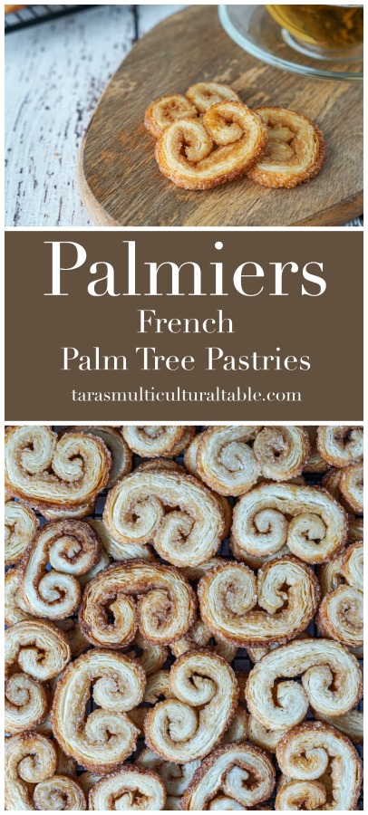 Palmiers (French Palm Tree Pastries) - Tara's Multicultural Table