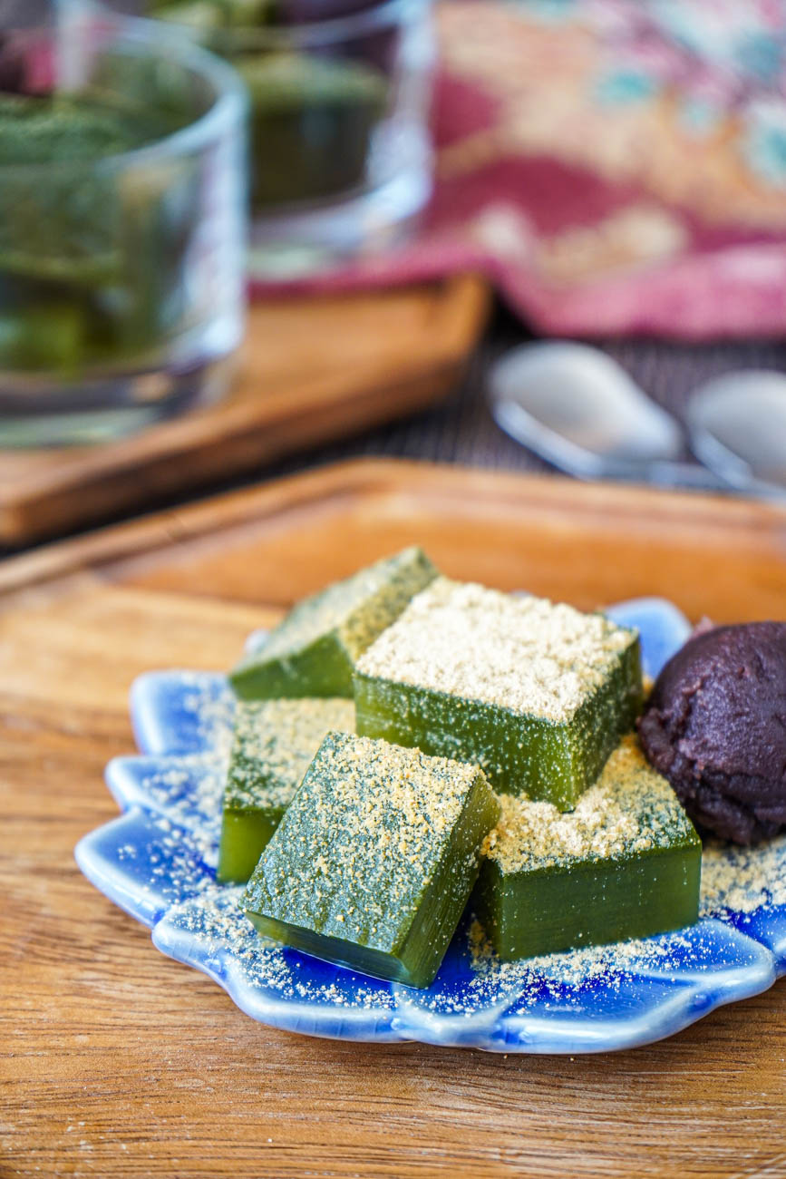 Matcha Jelly (Green Tea Jelly) - Tara's Multicultural Table