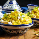 Yellow Couscous and Near & Far - Tara's Multicultural Table
