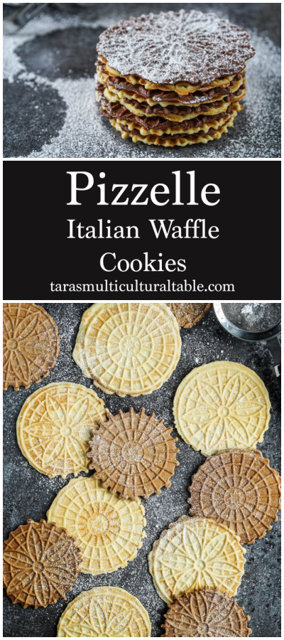 Pizzelle (Italian Waffle Cookies) - Tara's Multicultural Table