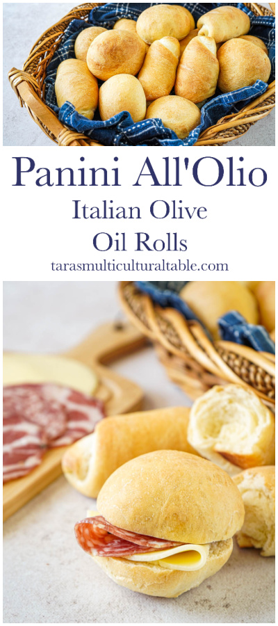 Panini All'Olio (Italian Olive Oil Rolls) and Panetteria - Tara's ...