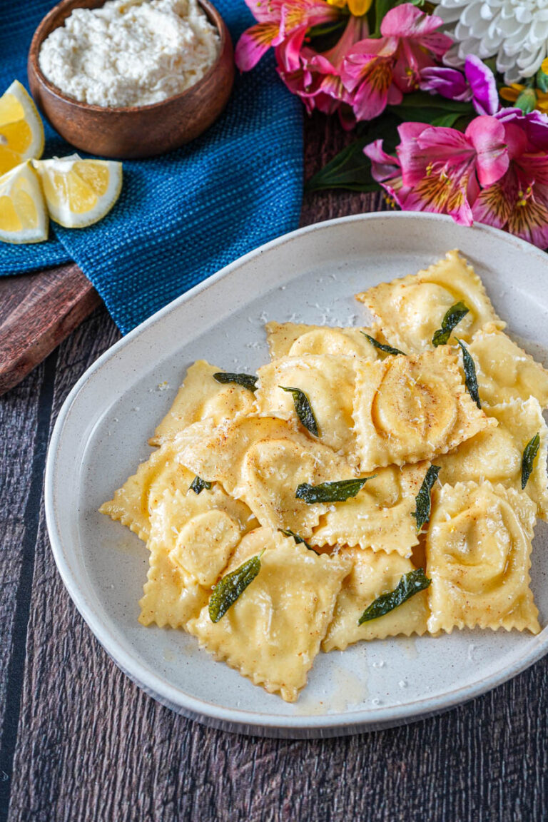 Ravioli Ricotta e Limone (Lemon Ricotta Ravioli) - Tara's Multicultural ...