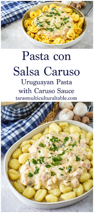 Pasta con Salsa Caruso (Uruguayan Pasta with Caruso Sauce) - Tara's ...