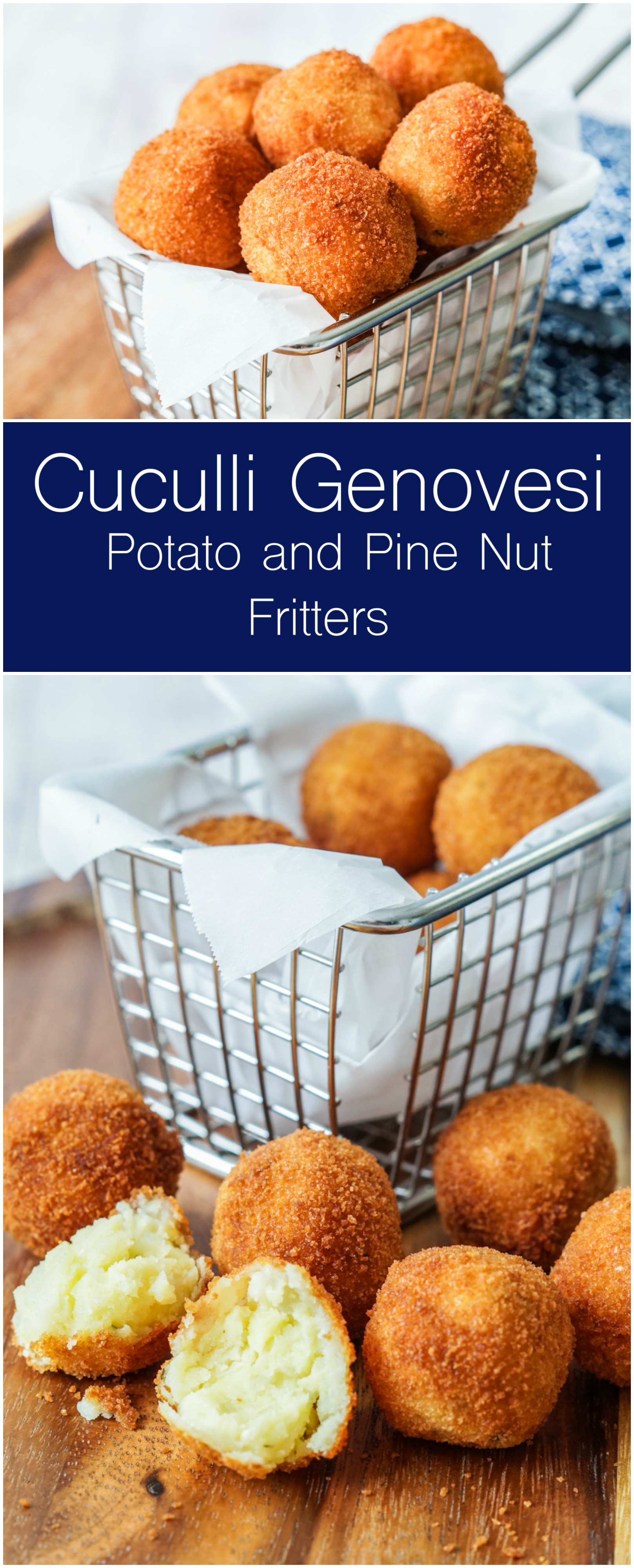 Cuculli Genovesi (Potato and Pine Nut Fritters) and Coastline - Tara's ...