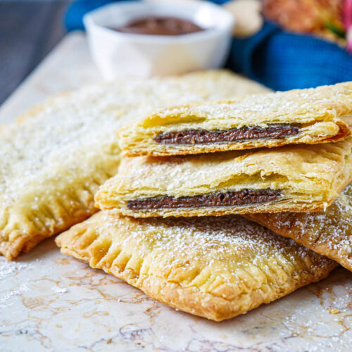 Chocolate Hazelnut Toaster Pastries - Tara's Multicultural Table