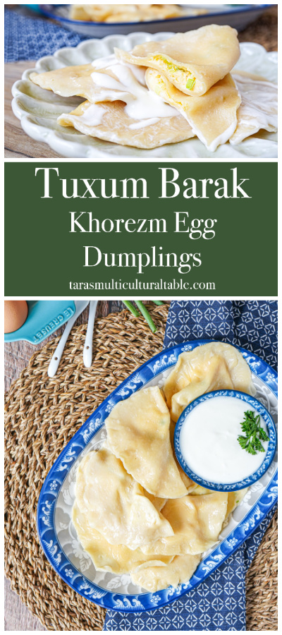 Tuxum Barak (Khorezm Egg Dumplings) - Tara's Multicultural Table