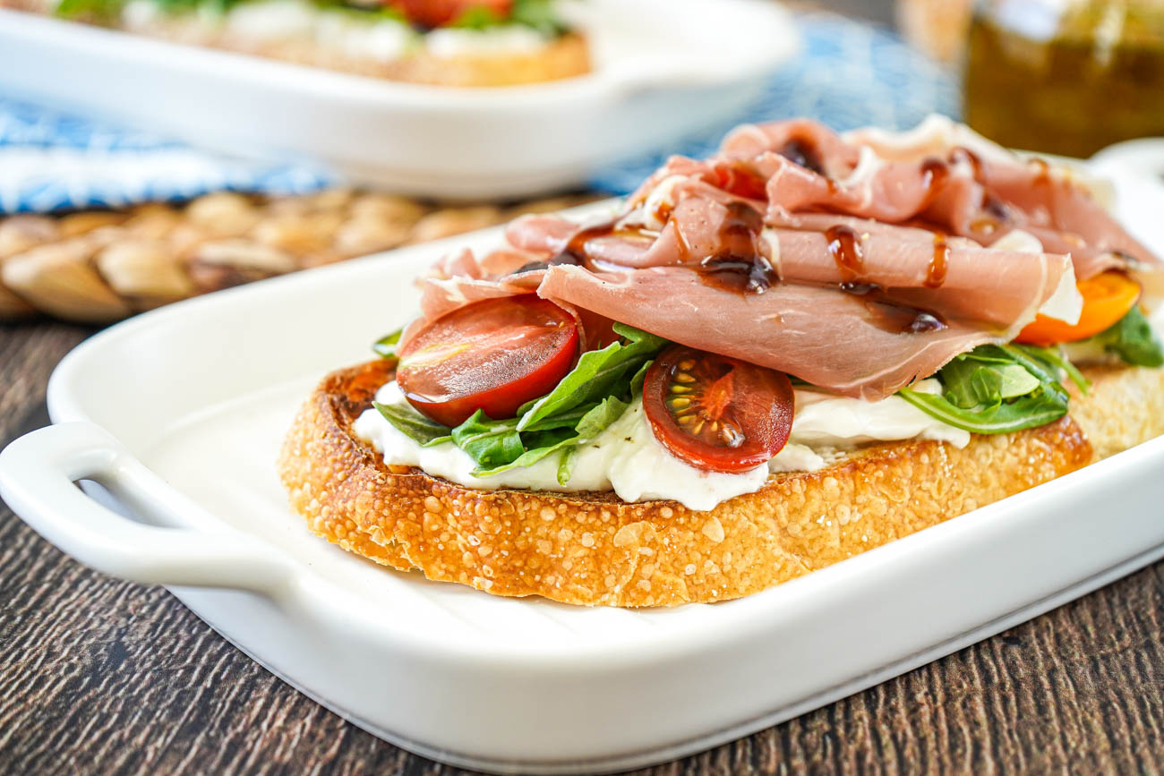 Prosciutto Toast and California Science Center - Tara's Multicultural Table