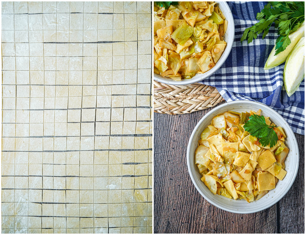 Krpice sa Zeljem (Croatian Pasta with Cabbage) - Tara's Multicultural Table