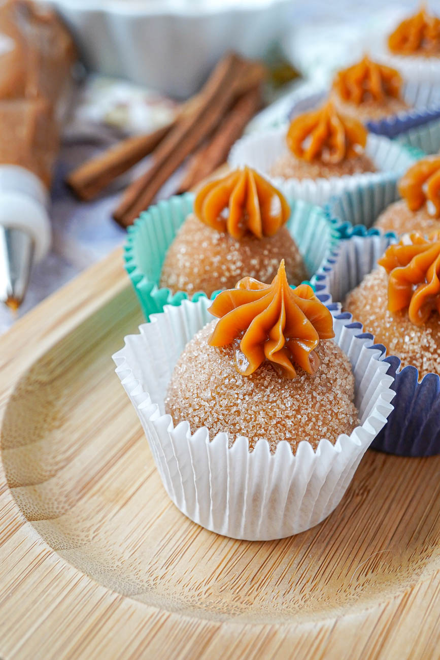 Brigadeiro de Churros (Brazilian Dulce de Leche Fudge Balls) - Tara's ...