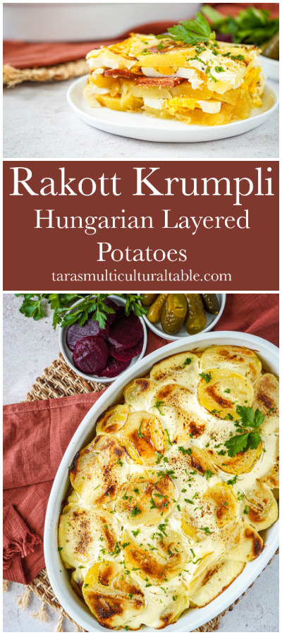 Rakott Krumpli (Hungarian Layered Potatoes) - Tara's Multicultural Table