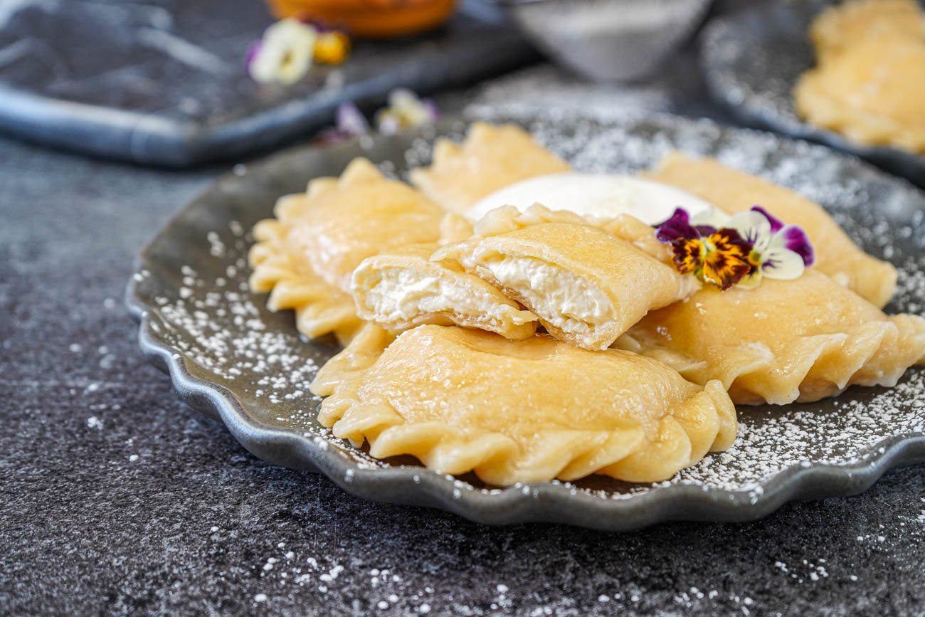 Pierogi with Sweet Cream Cheese and The Sweet Polish Kitchen - Tara's ...