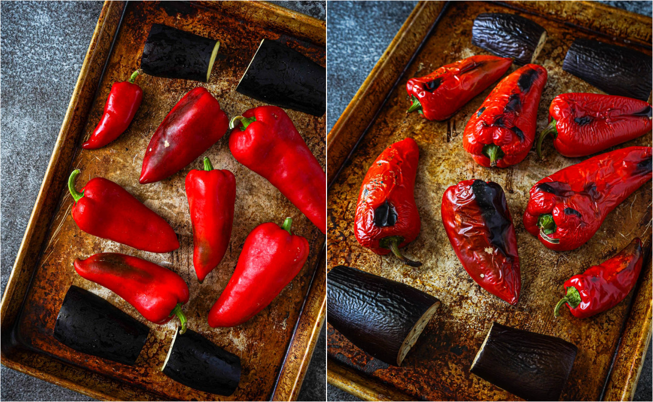Ajvar (Balkan Roasted Red Pepper Spread) - Tara's Multicultural Table