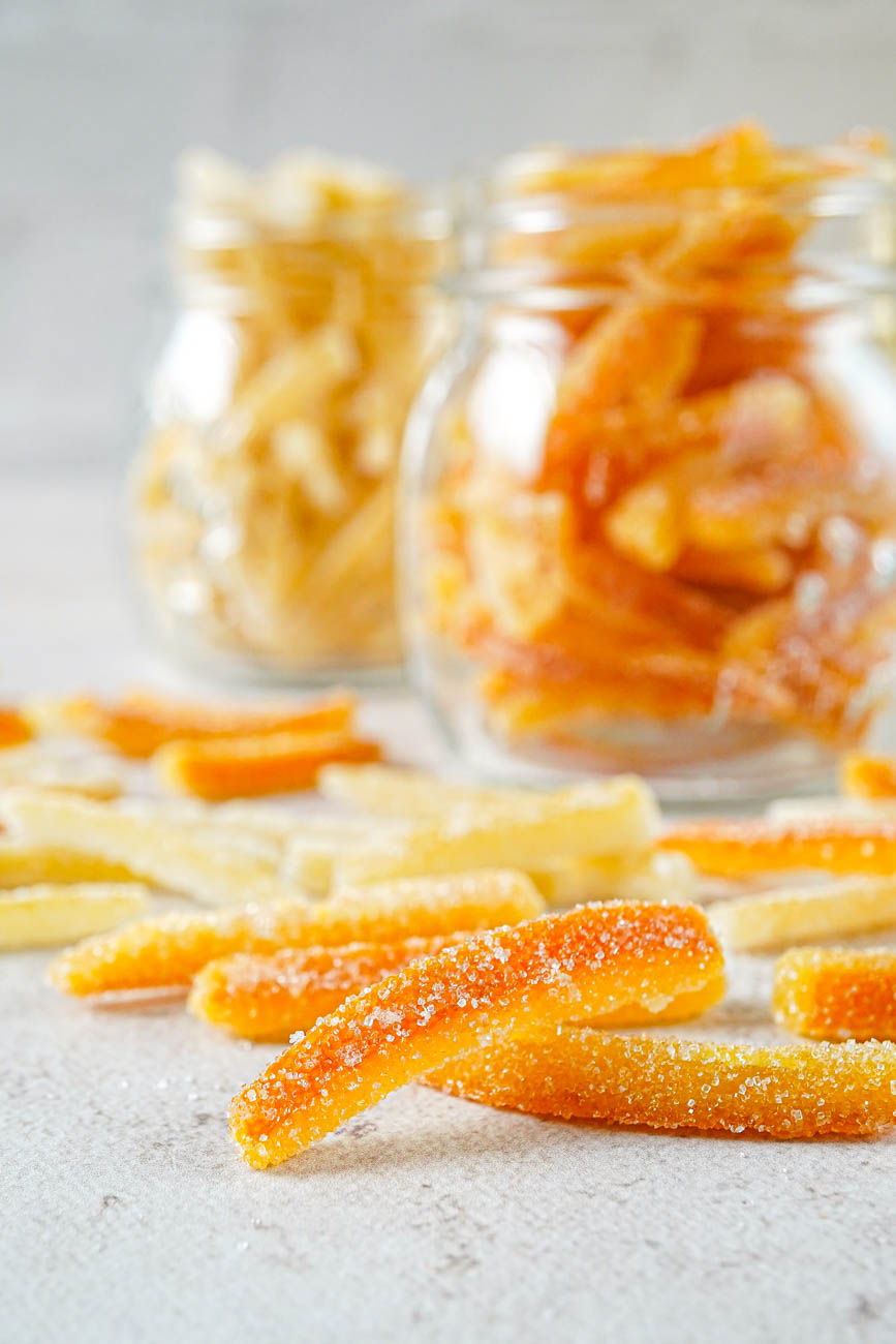 Candied Citrus Peel - Tara's Multicultural Table