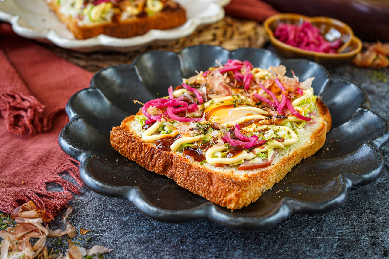 Okonomiyaki Toast and Konbini - Tara's Multicultural Table