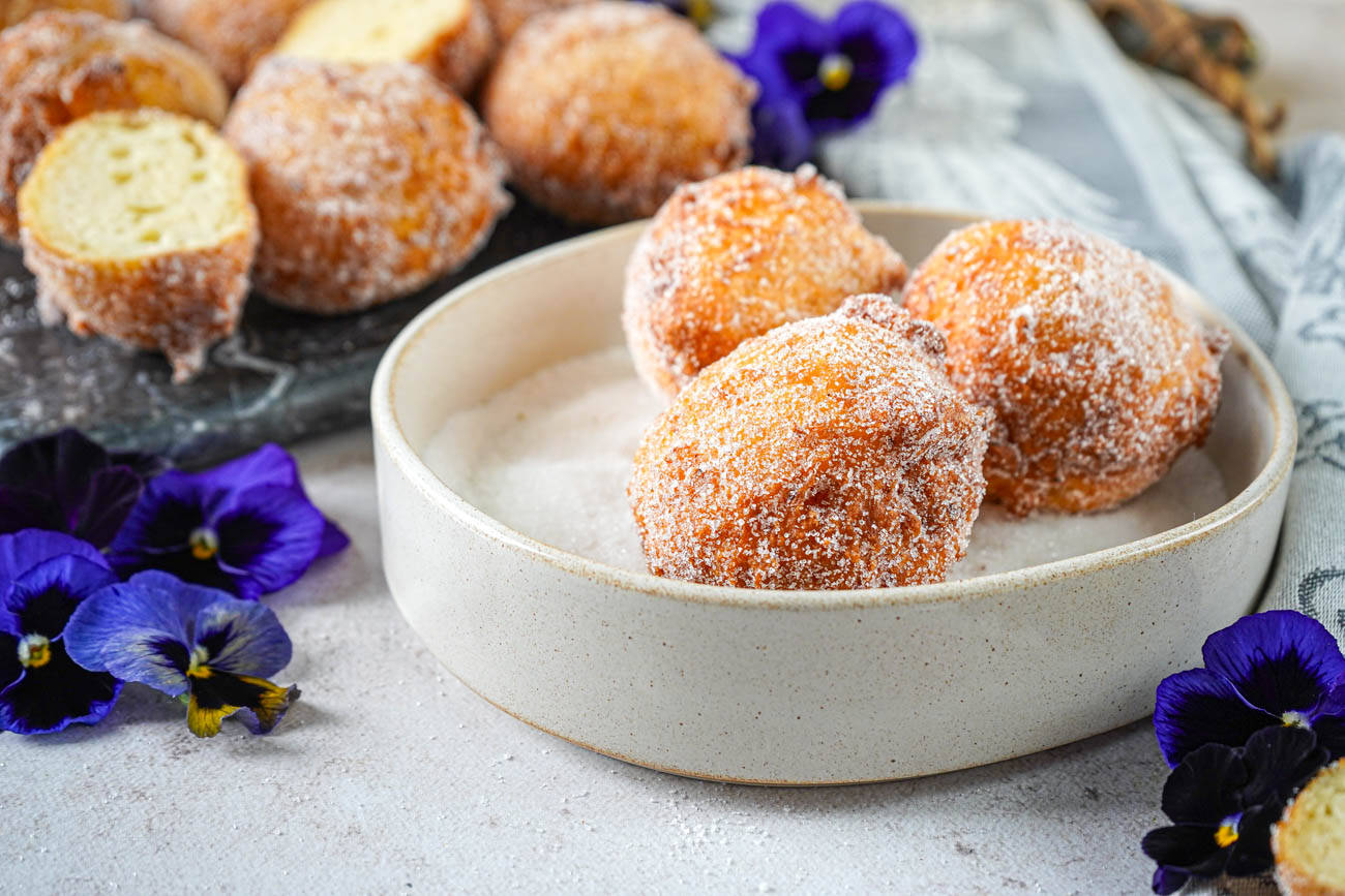 Quarkbällchen (Quark Fritters) and Classic German Cooking - Tara's ...