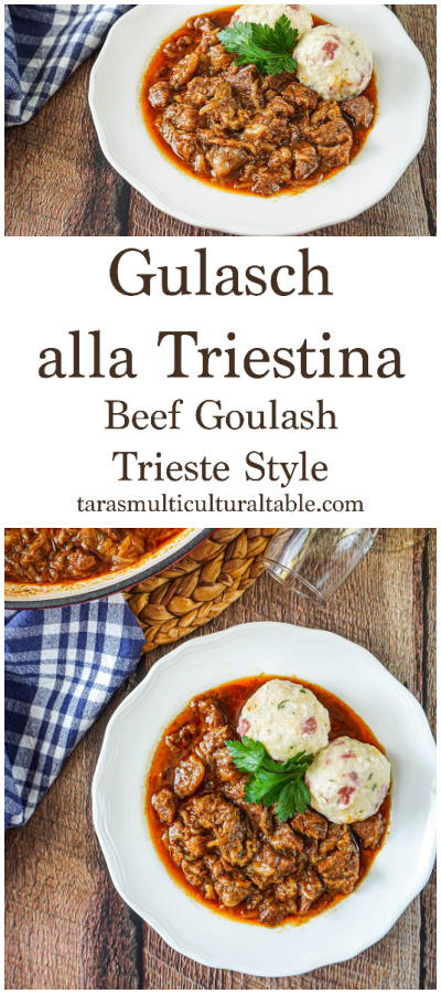 Gulasch alla Triestina (Beef Goulash Trieste Style) and Adriatico ...