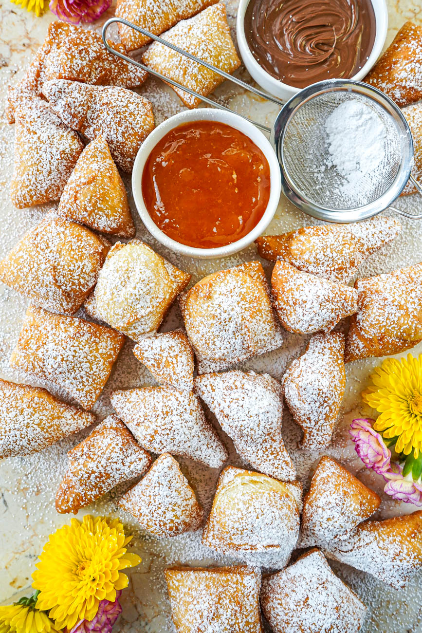 Pişi (Turkish Fried Dough) and Turkuaz Kitchen - Tara's Multicultural Table