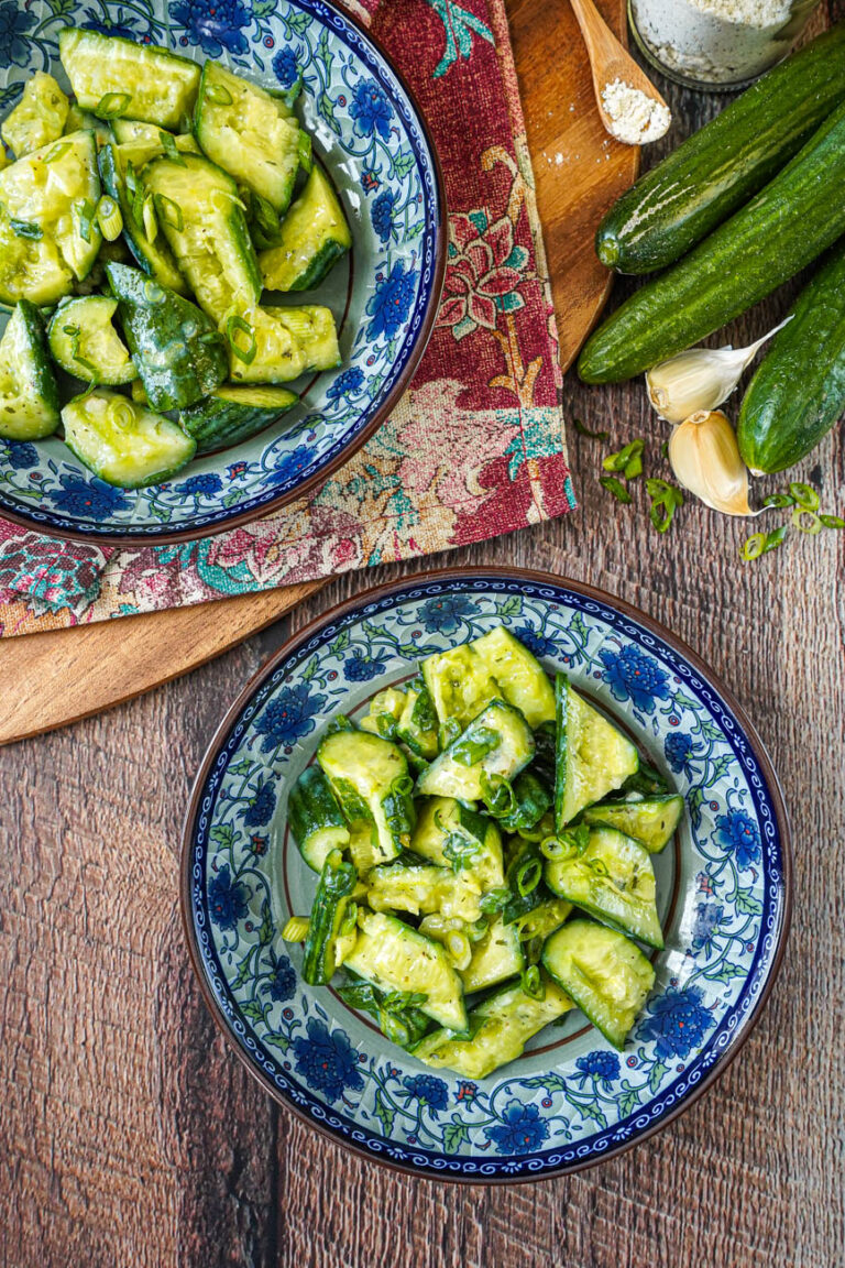 Smashed Ranch Cucumbers and Chinese Enough - Tara's Multicultural Table