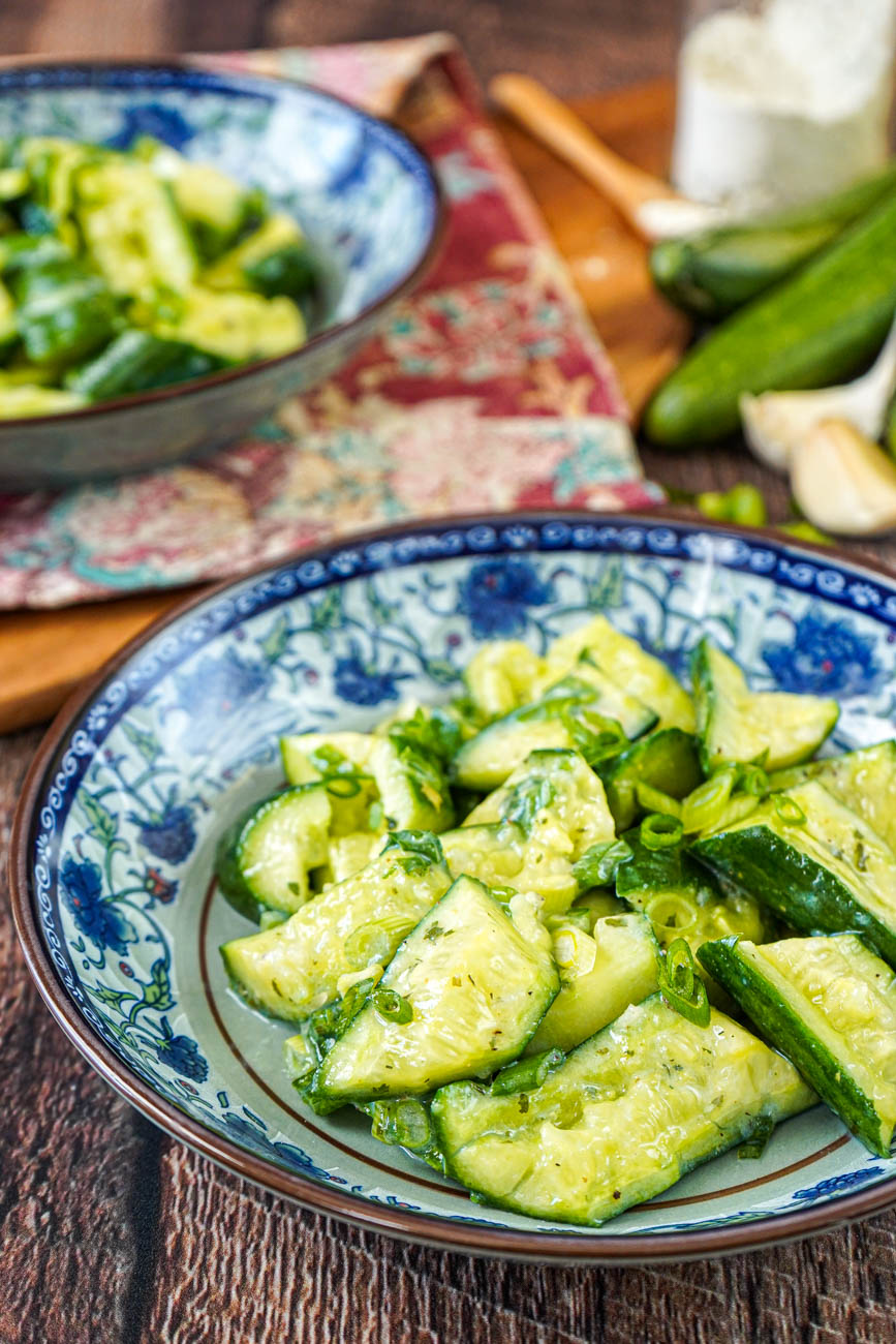 Smashed Ranch Cucumbers and Chinese Enough - Tara's Multicultural Table
