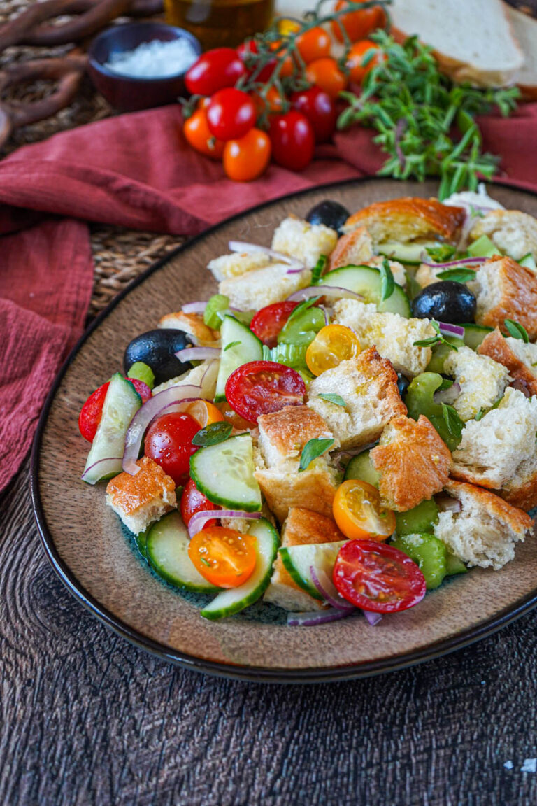 Cialledda Materana (Matera-Style Bread Salad) and Mangia - Tara's ...