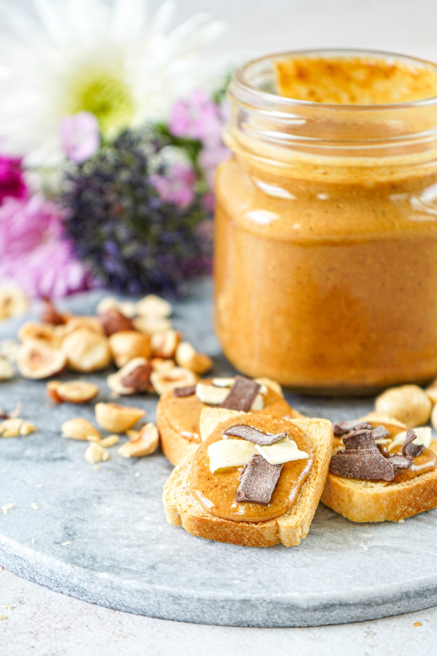 Homemade Hazelnut Butter - Tara's Multicultural Table