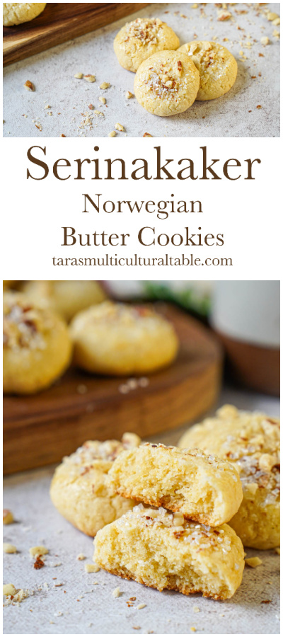 Serinakaker (Norwegian Butter Cookies) - Tara's Multicultural Table